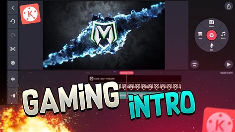 how to make easy gaming intro kinemaster ll kinemaster tutorial ll merajul editz youtube