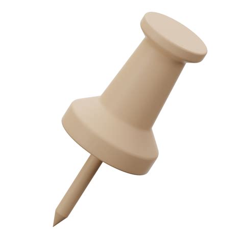 3d Thumbtack Icon 17743440 Png