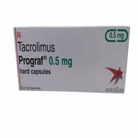 Prograf 05mg Capsule At ₹ 1150box New Delhi Id 2854584765562