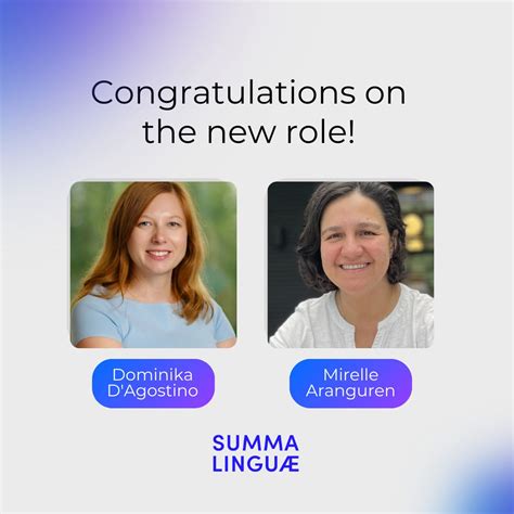 Summa Linguae Technologies Strengthens Leadership With Strategic Appointments Were Excited To