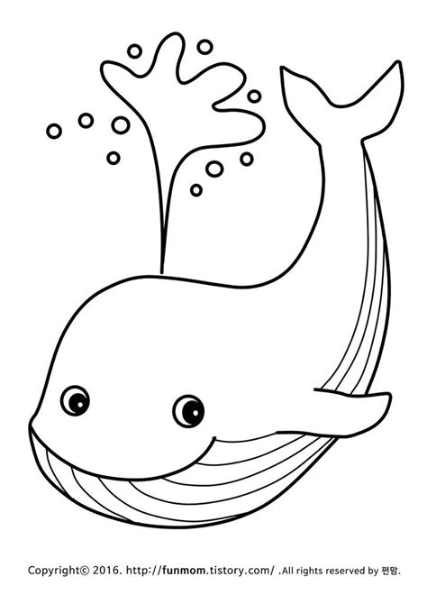 바다생물 고래 가재 조개 불가사리 물고기 색칠공부프린트 Dibujos Fáciles Dibujos Lecciones De