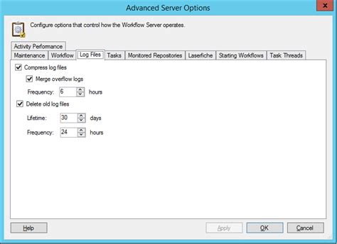Workflow Subscriber Delete Log Files Laserfiche Answers