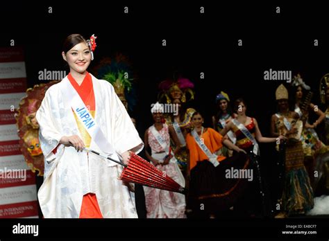 Tokyo Japan 4th Nov 2014 Miss International Japan 2014 Lila Hongo