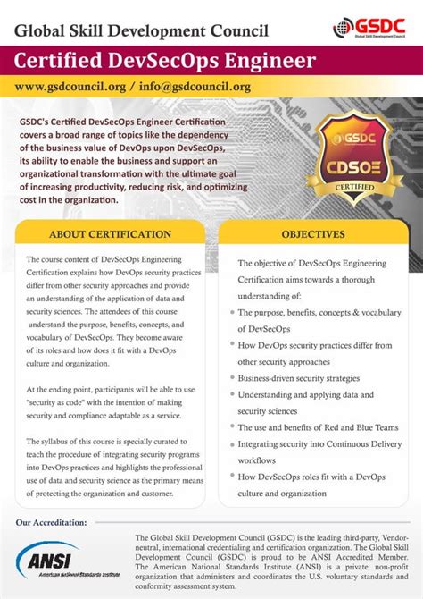 Learn Advance Skills With Gsdc Devsecops Certification Pdf