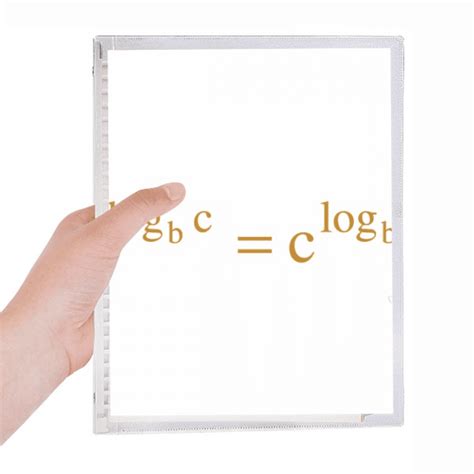 Mathematical Formula Expressing Computational Equivalence Notebook Loose Diary Refillable