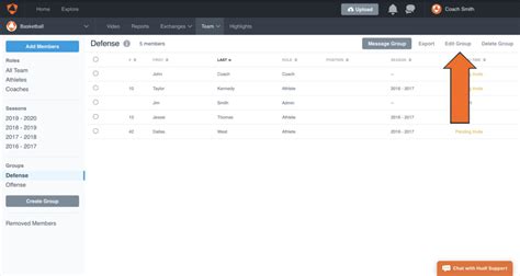 Remove Groups • Hudl Support