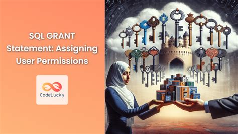 Sql Grant Statement Assigning User Permissions Codelucky