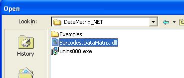 DataMatrix NET Control C Tutorial DataMatrix Barcode Barcode NET