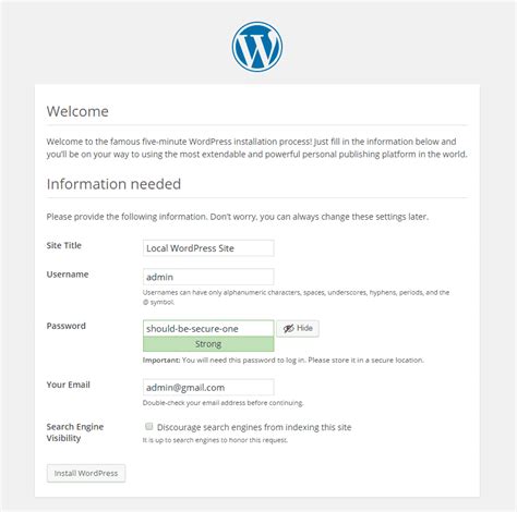 how to install wordpress locally on windows computer using wamp intlum