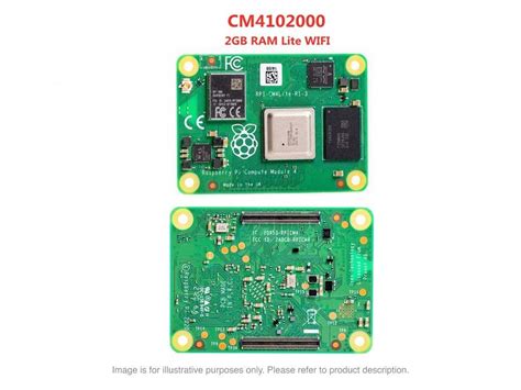 [cm4102000] raspberry pi compute module 4 lite with 2gb ram wireless