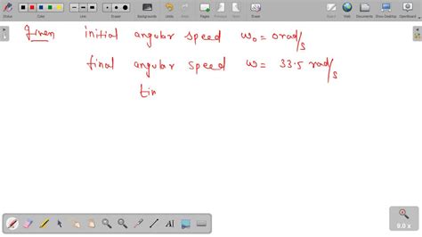 solved a disk supported by an axle through its center has initial