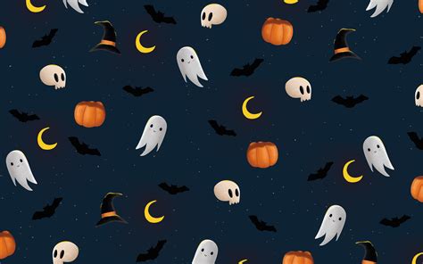 Cute Ghost Desktop Wallpapers Wallpaper Cave