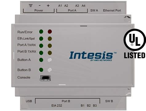 Intesis Inmbshis016o000 Hisense Vrf Systems To Modbus Tcprtu Interface 16 Units Mt