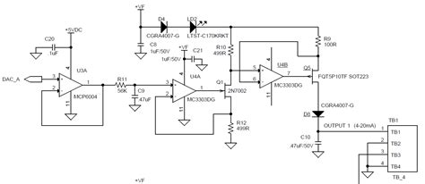 Operational Amplifier Bad On Output Of Constant Current Source Electrical Engineering Stack
