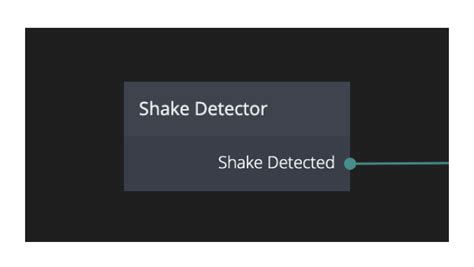 Shake Detector Noodl