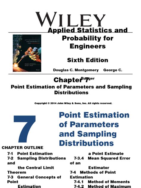 Ch 07 Pdf Estimator Estimation Theory