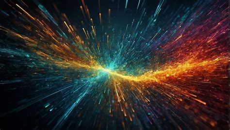 Premium Photo Default Abstract Technology Particle Background
