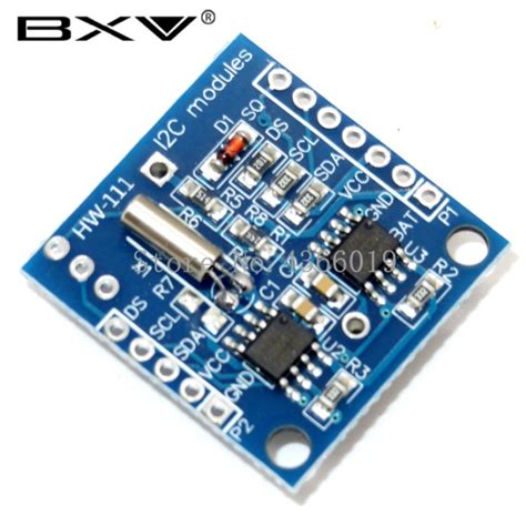 100db I2c Rtc Ds1307 At24c32 Valós Idejű Óra Modul 51 Avr Kar Kép Fixohu