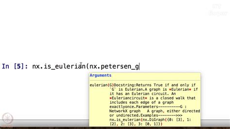 networkx eulerian graphs youtube