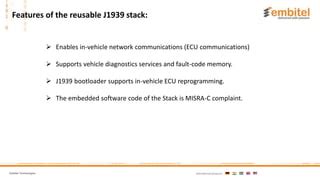 What Is J1939 Software Stack PPT