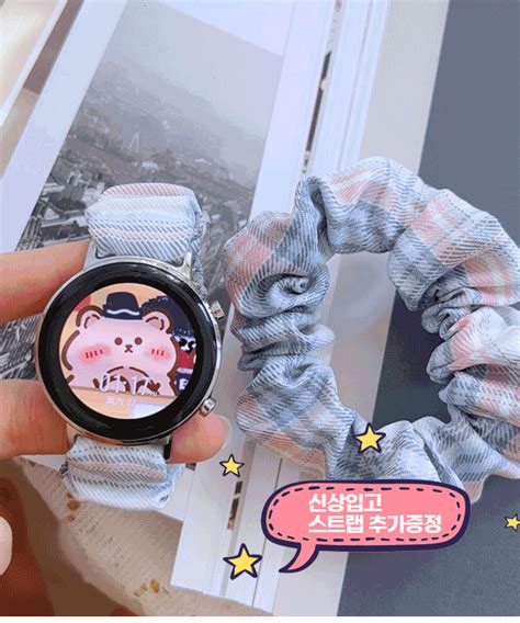 [💛ably 단독 3 1]갤럭시워치7 스트랩 워치 6 5 4 3 스트랩 실리콘 메탈 스포츠 투명 가죽 밴드 시계줄 에이블리