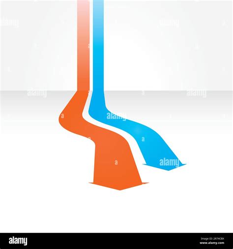 Abstract Design Arrows Elements Vector Illustration Stock Vector Image Art Alamy