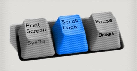 How To Make The Scroll Lock Key Useful On Windows Pc