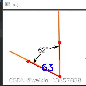 opencv python角度测量 python opencv 图形角度 CSDN博客
