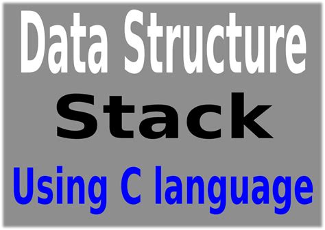 Stack Implementation In C