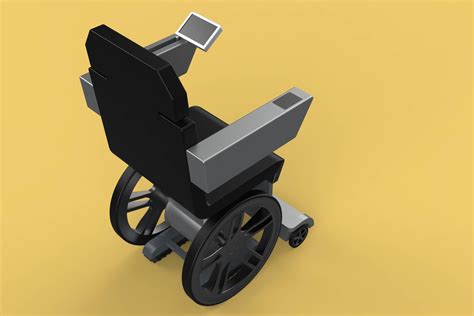 Smart Wheelchair Electric Autonomous Robot Climbing Stairs 3d Model By Surf3d