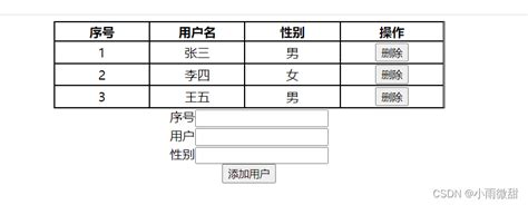 js表格增加和删除 js表格增加删除修改 csdn博客
