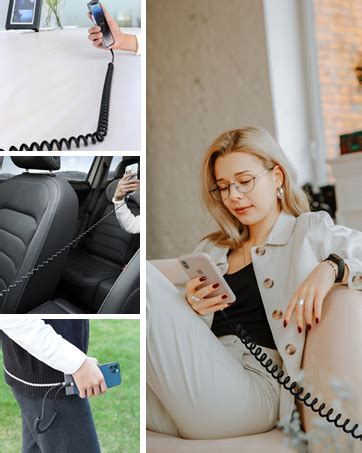 Amazon Com USB Type C Coiled Cable Fast Charging FT FT Pack Android Auto Charging Cord