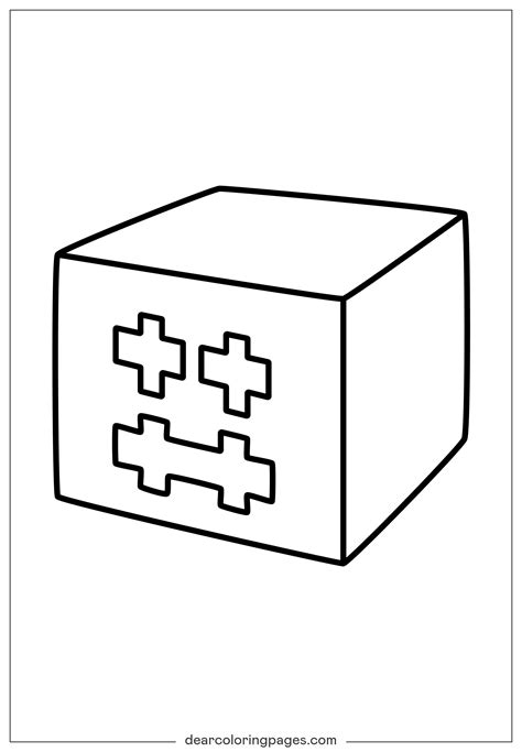마인크래프트 색칠공부 24개의 무료 인쇄 가능한 생성 디자인