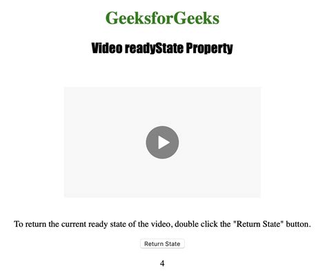 Html Video Readystate用法及代码示例 纯净天空 Html Video Readystate用法及代码示例 纯净天空