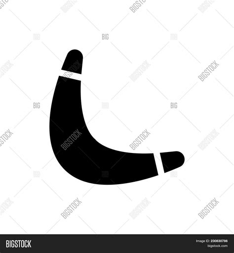 Boomerang Icon Vector And Photo Free Trial Bigstock