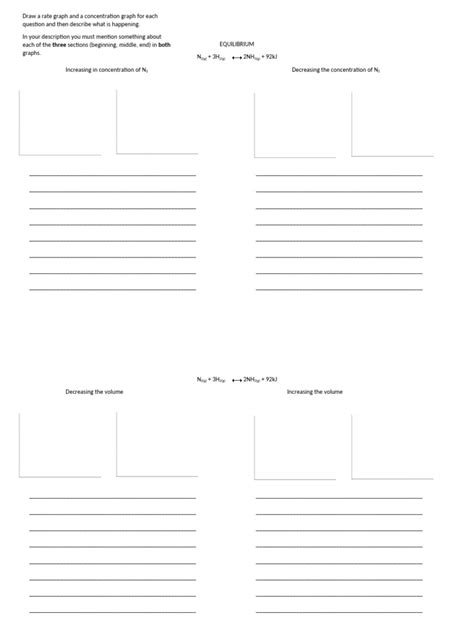 Equilibrium Graph Practice Pdf Physical Chemistry Applied And