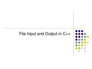 PPT Input Output In C PowerPoint Presentation Free Download ID 11055367