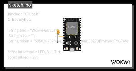 Esp Telegram Simple Wokwi Esp32 Stm32 Arduino Simulator