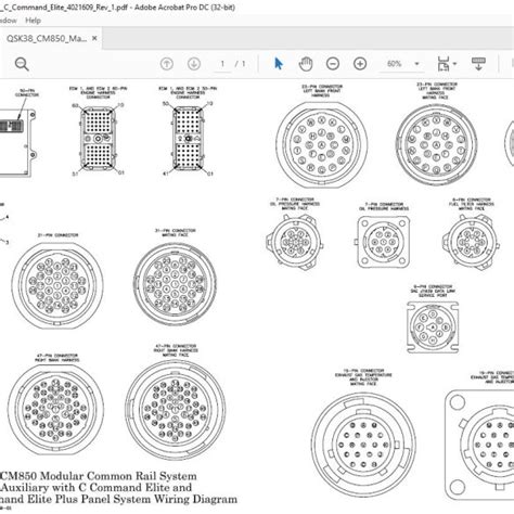 Cummins Qsk38 Cm850 Modular Common Rail System Marine Auxiliary With C
