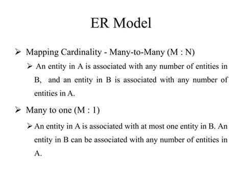 DBMS ER Model PPTX