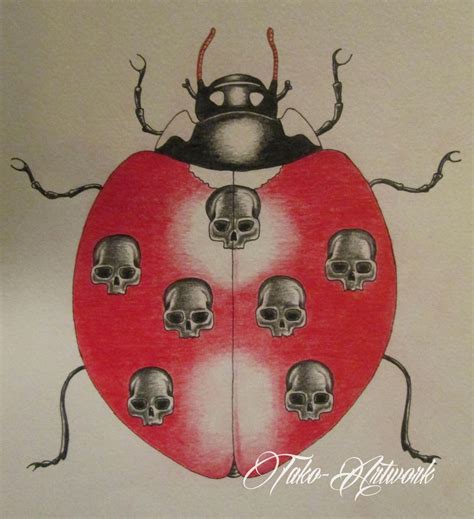 Dead Ladybug By Tako Artwork On Deviantart