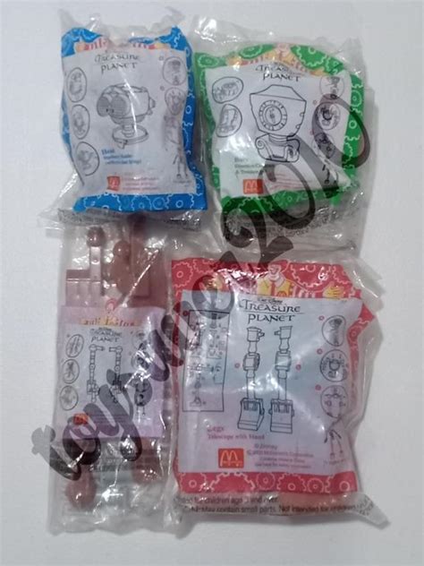 Mcdonald S Treasure Planet Happy Meal Toys Hobbies Toys Memorabilia Collectibles
