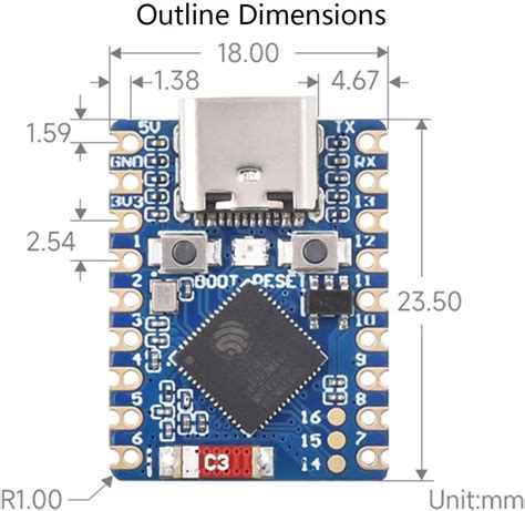 ueekkoo waveshare 2pcs esp32 s3 mini development board with india ubuy