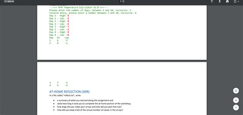 Solved Arrays Workshop 8 In This Workshop You Will Code A Chegg Com