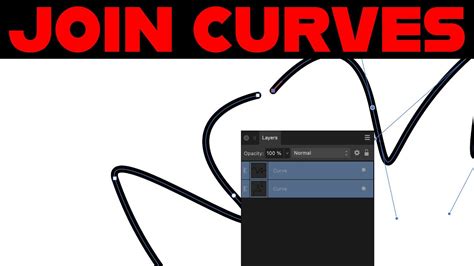 Join Curves In Affinity Designer And Affinity Photo Tutorial Nodes Youtube