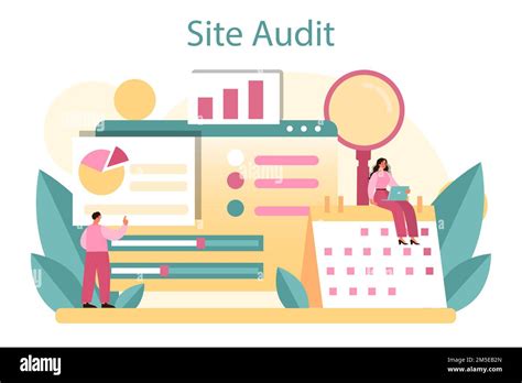 website audit concept web page analysis of website s visibility in