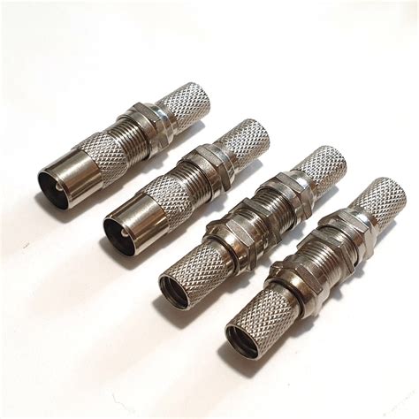 Tv набор Cadena для подключения антенны к телевизору штекер папа 2шт