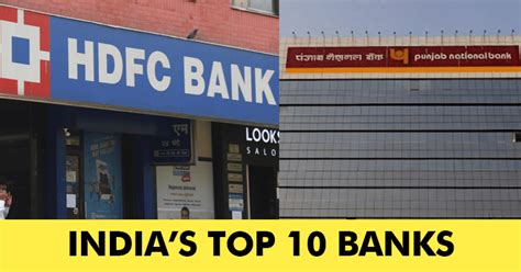 India S Top 10 Banks Post HDFC HDFC Bank Merger Marketing Mind