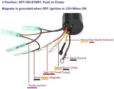 Diagrama De Cableado Del Interruptor De Encendido De 6 Clavijas