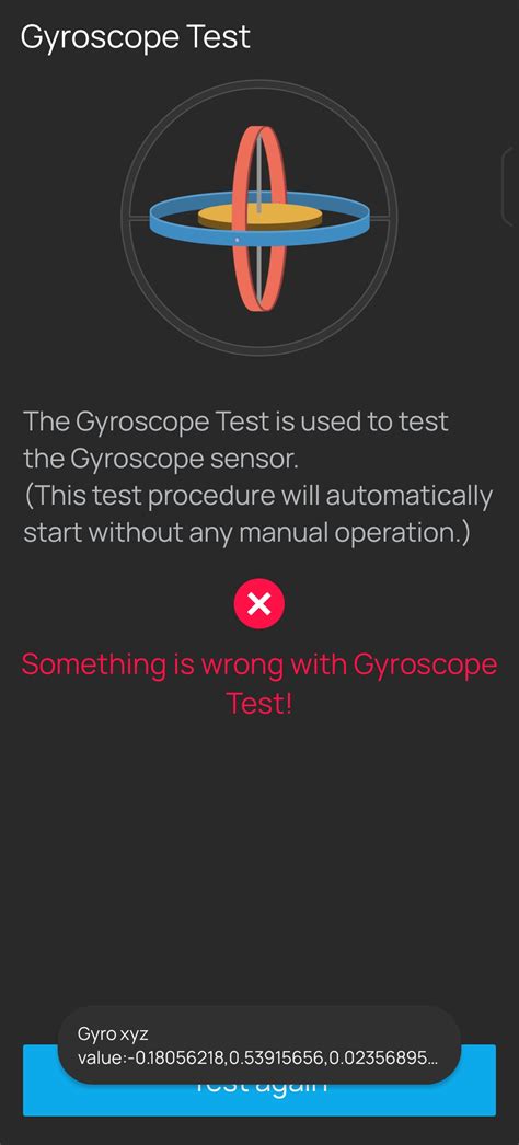 Gyroscope Not Working ASUS ZenTalk
